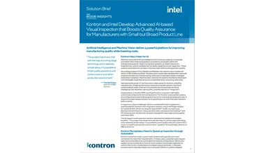 Solution Brief | Kontron Embedded Computers
